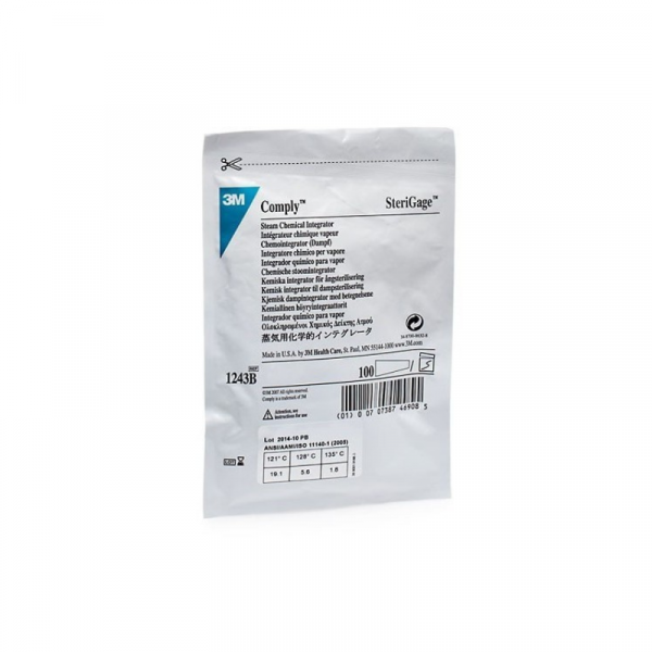 Integrador Químico de Vapor Comply 1243B - 3M - PROSEMEDIC