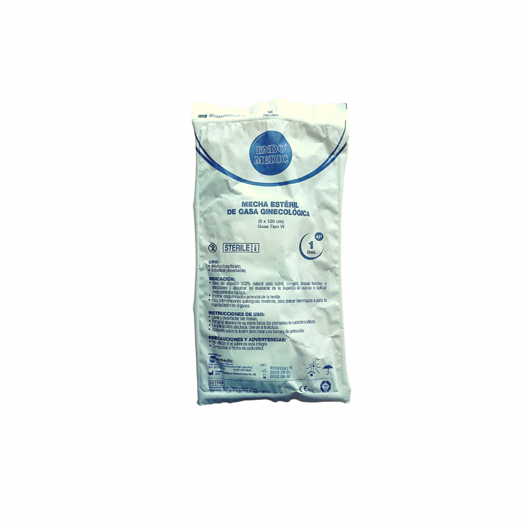 Compresa quirúrgica de gasa estéril 48 x 48 cm Endomedic - PROSEMEDIC